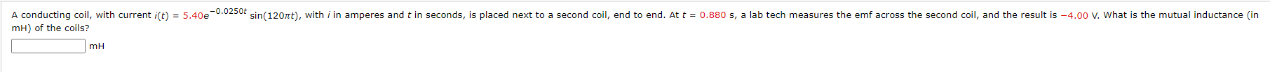 Solved mH ) of the coils? mH | Chegg.com