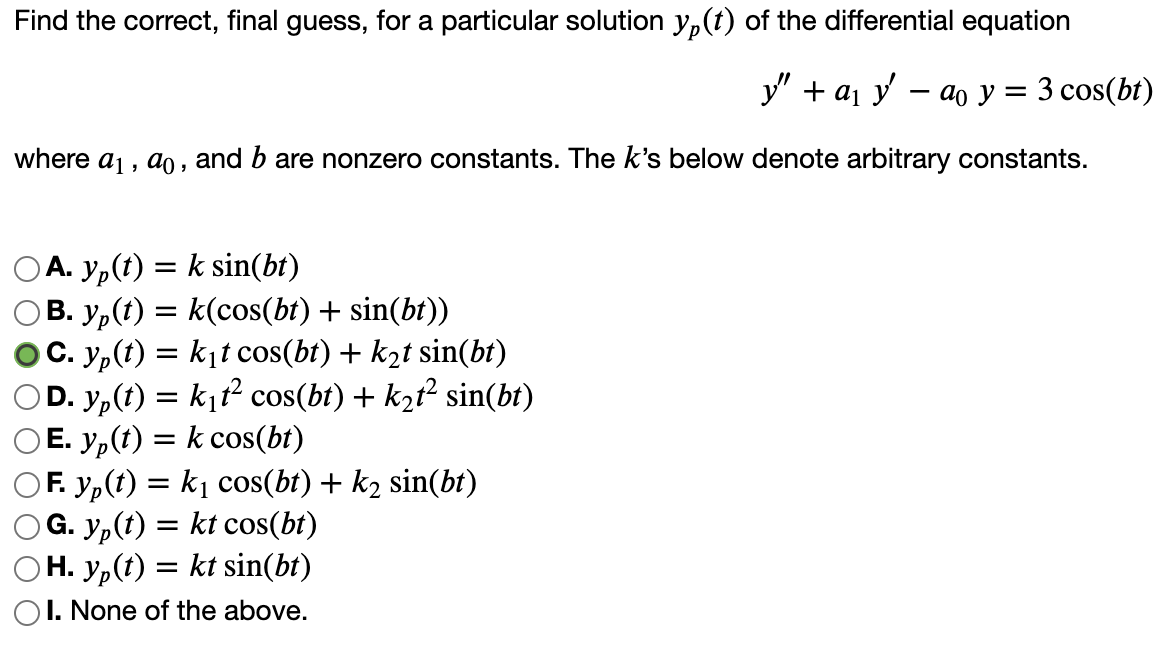 Solved Find the correct, final guess, for a particular | Chegg.com