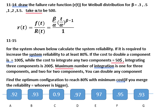 Solved 11-1 Define reliability. Explain its role in quality | Chegg.com