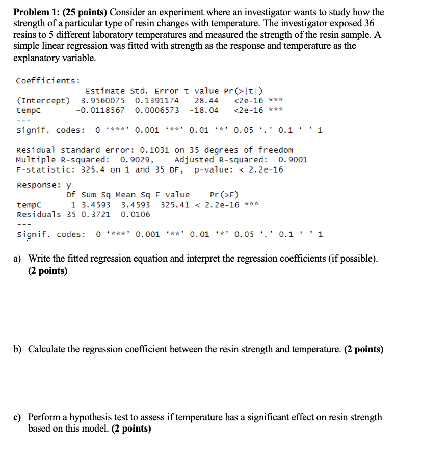 Solved Problem 1: (25 points) Consider an experiment where | Chegg.com Solved Problem 1: (25 points) Consider an experiment where | Chegg.com