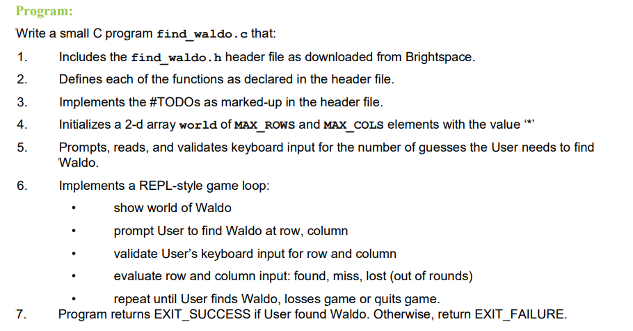 Solved The Find Waldo game challenges the User to find Waldo | Chegg.com