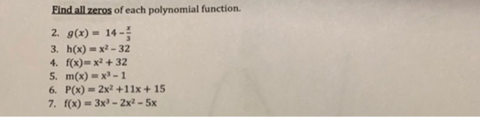 Solved For each polynomial find the quotient the remainder | Chegg.com
