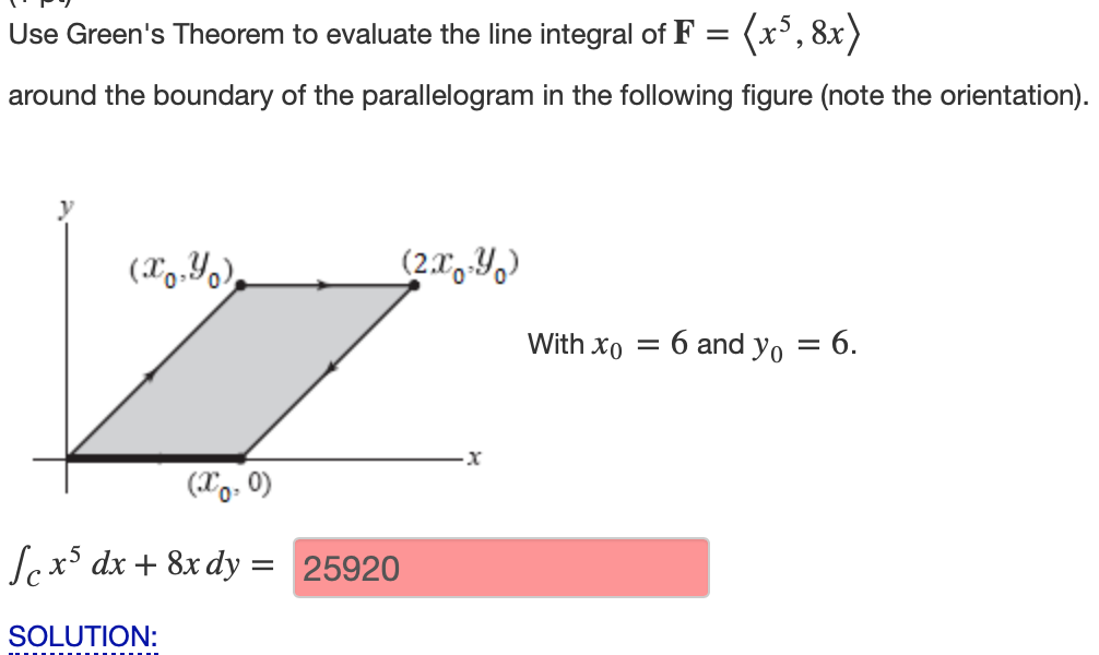 Solved Use Green's Theorem to evaluate the line integral of | Chegg.com