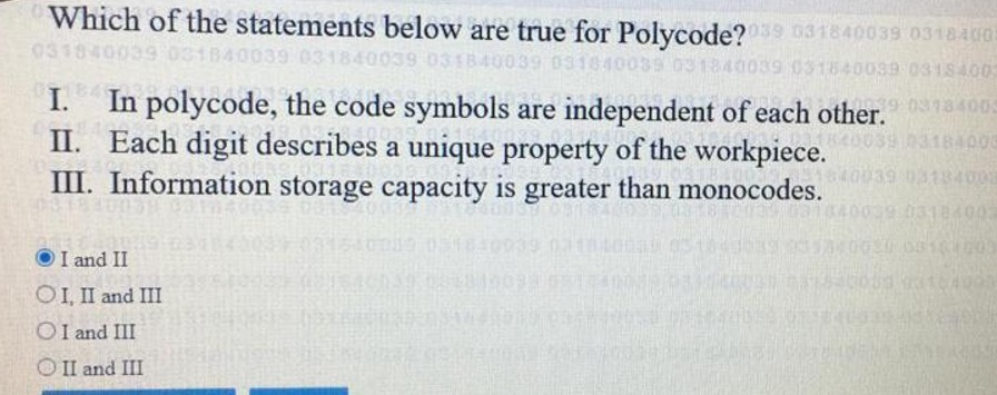 Solved Which of the statements below are true for | Chegg.com