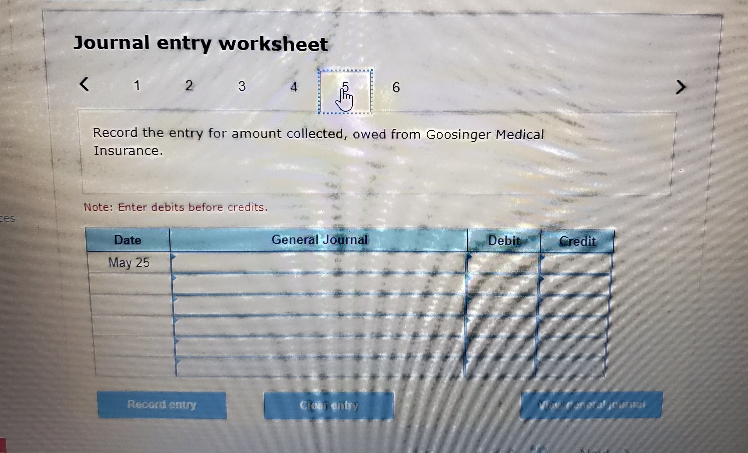 Solved Journal entry worksheet Record the purchase of | Chegg.com