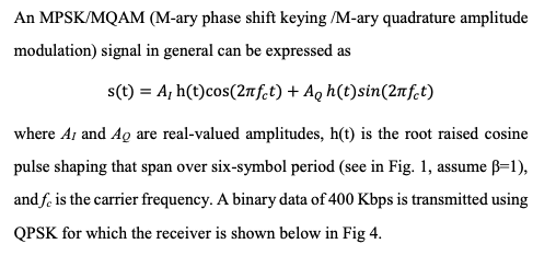 An MPSK/MQAM (M-ary phase shift keying/M-ary | Chegg.com
