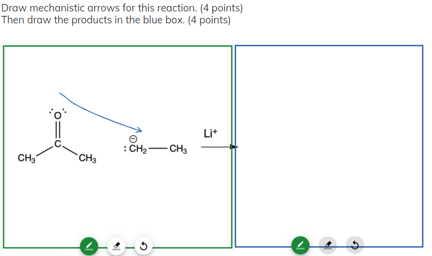 Solved Draw mechanistic arrows for this reaction. (4 points) | Chegg.com