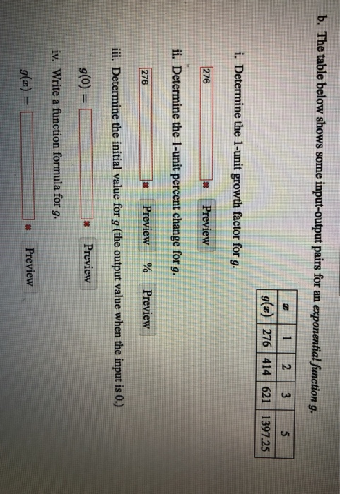 Solved A The Table Below Shows Some Input Output Pairs For 