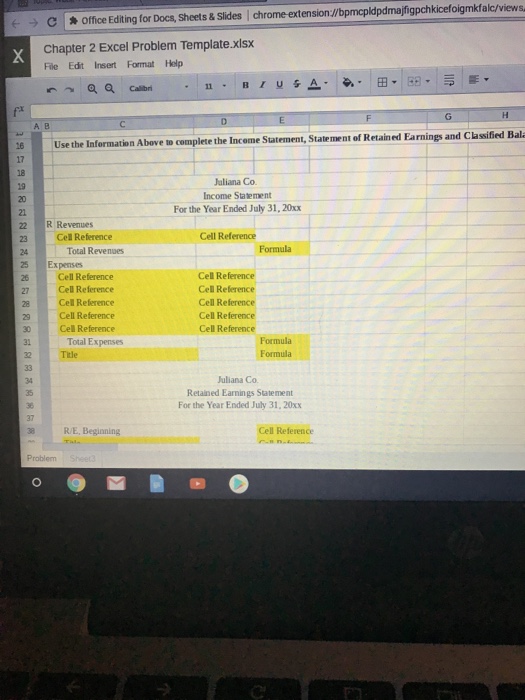 Solved COffice Editing for Docs, Sheets&Slides chrome ext | Chegg.com