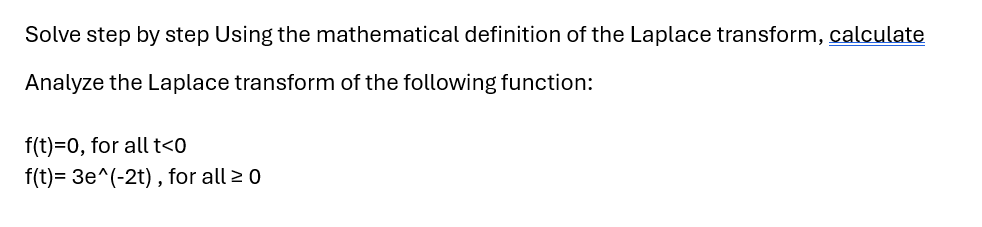 Solved Solve step by step Using the mathematical definition | Chegg.com