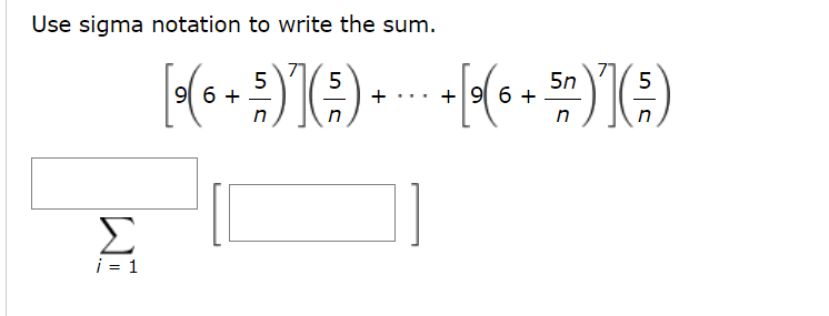 Solved Use sigma notation to write the sum. | Chegg.com