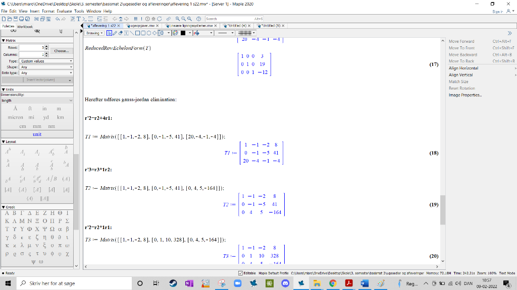 Solved The question is: 1) Show that the vectors v1,v2 and | Chegg.com