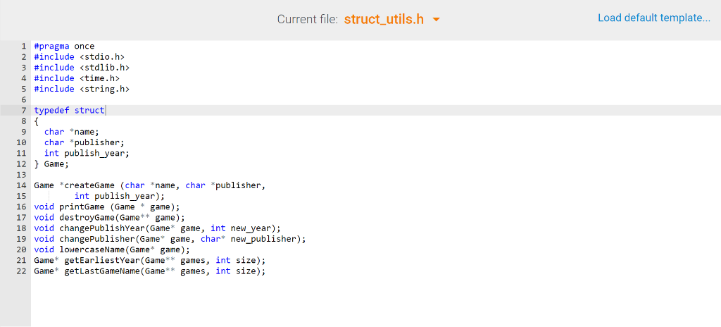 Solved Do it using C. Background Structs are an entity that | Chegg.com