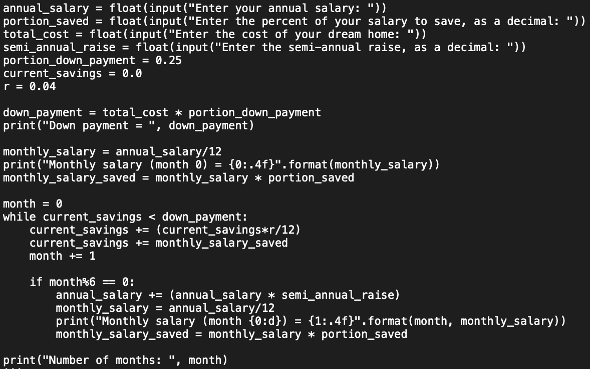 Solved Python Modify The Following Program By Using A 2670