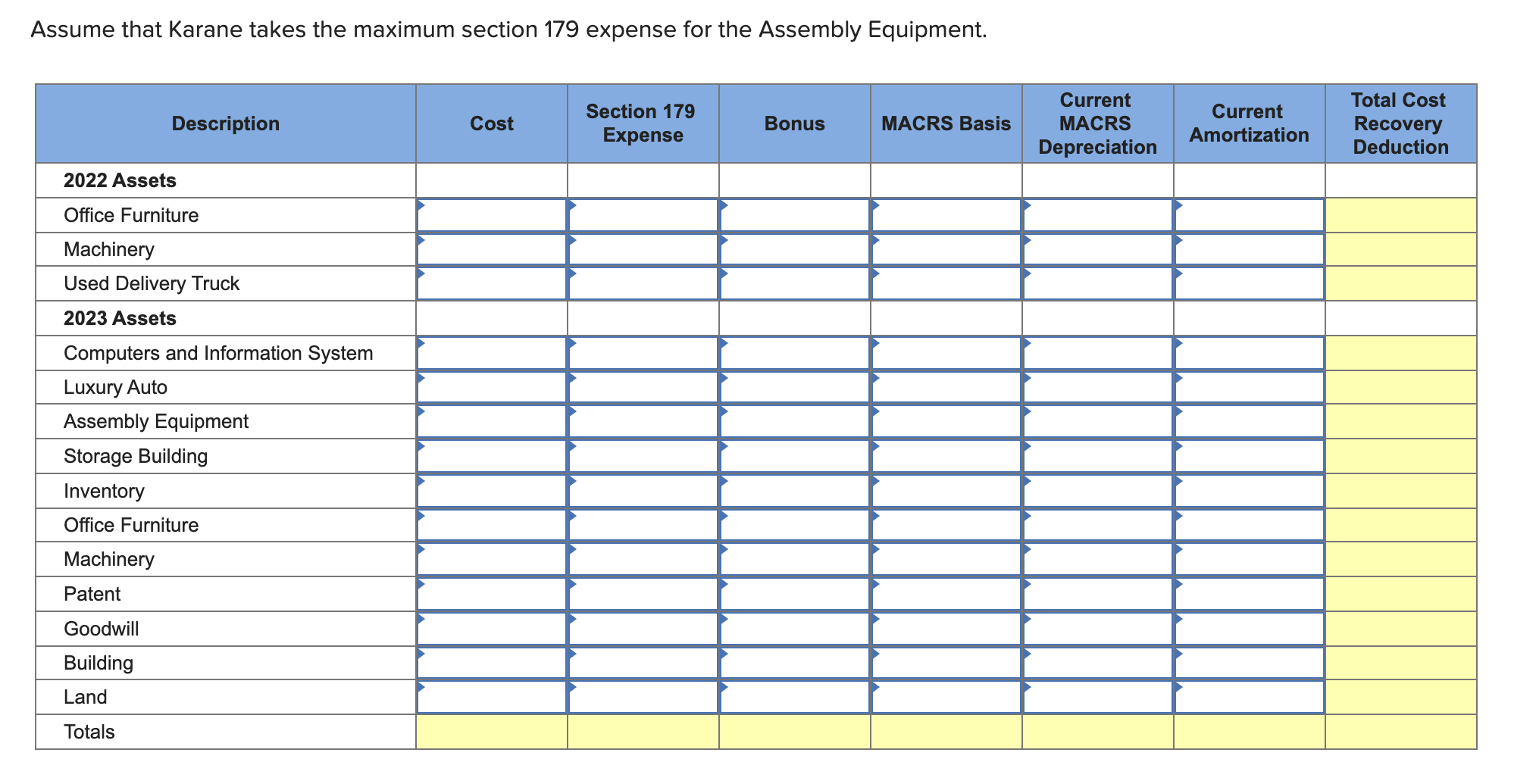 c. Compute the maximum 2023 depreciation deductions, | Chegg.com