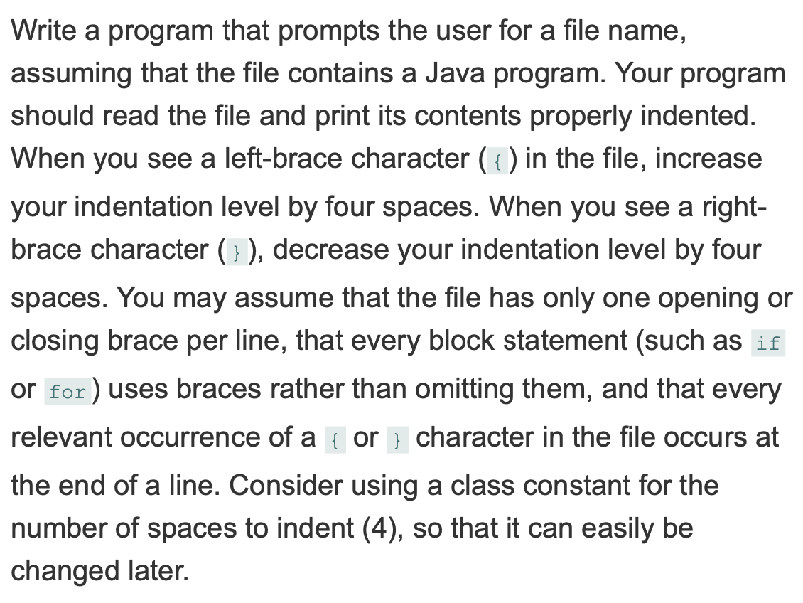 Solved Write a program that prompts the user for a file | Chegg.com