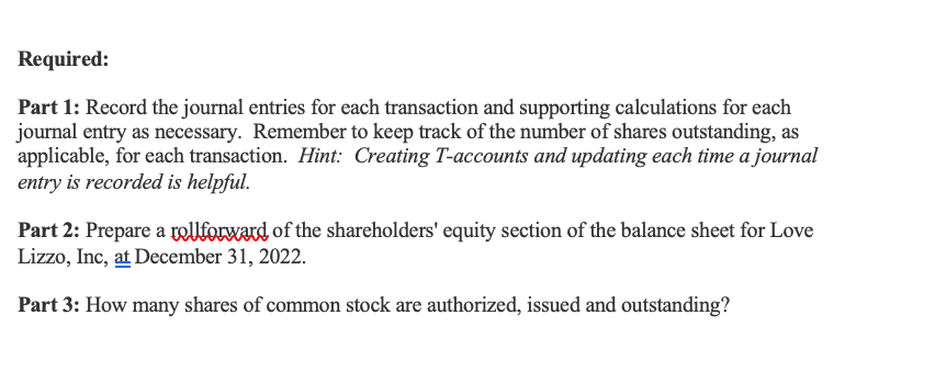 Solved Graded Assignments Stockholders' Equity The balance | Chegg.com