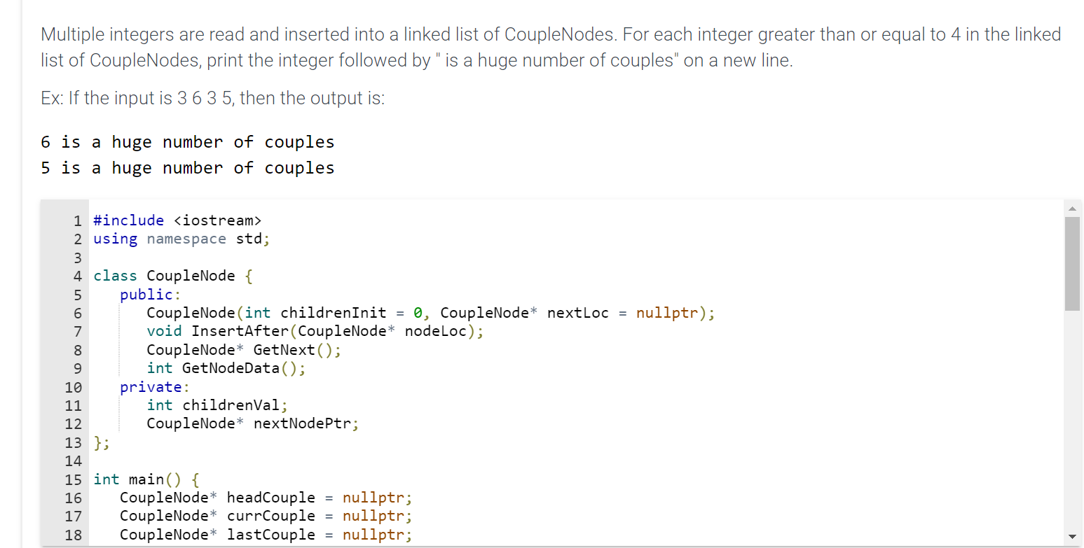 Solved Multiple Integers Are Read And Inserted Into A Linked 2140