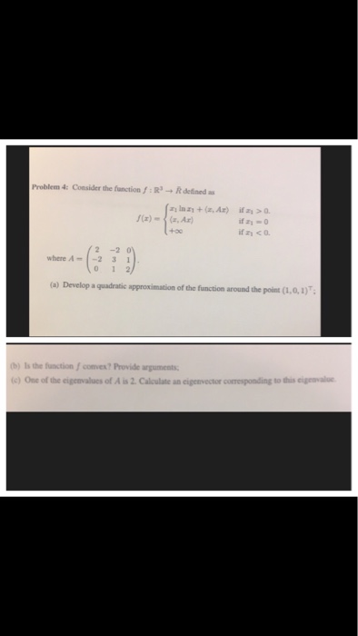 Consider the function f: R^3 rightarrow R defined as | Chegg.com