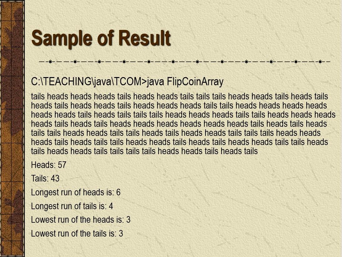Solved * Generate the Java documentation using javadoc | Chegg.com