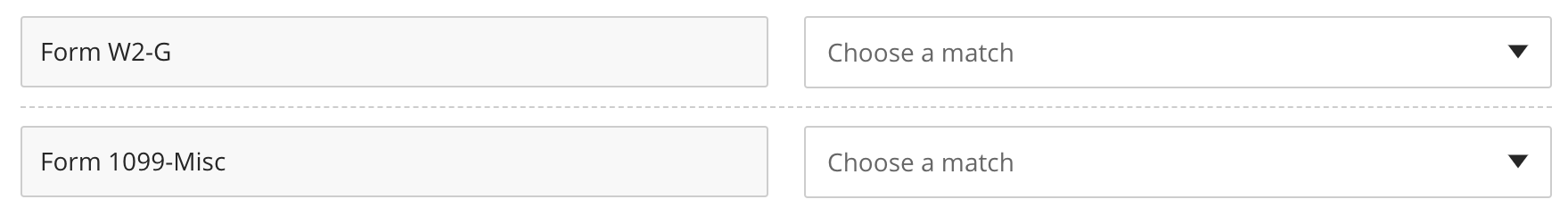 Solved Match the Tax Form with the correct line on Form | Chegg.com