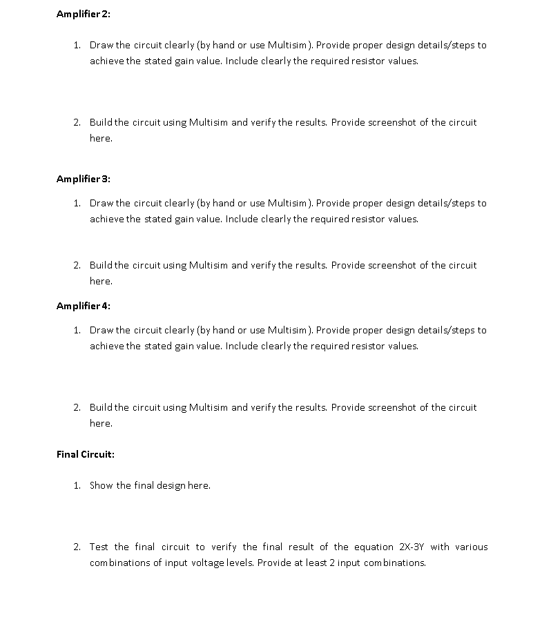Solved Note: 1. Submit Multisim file. 2. Submit this | Chegg.com