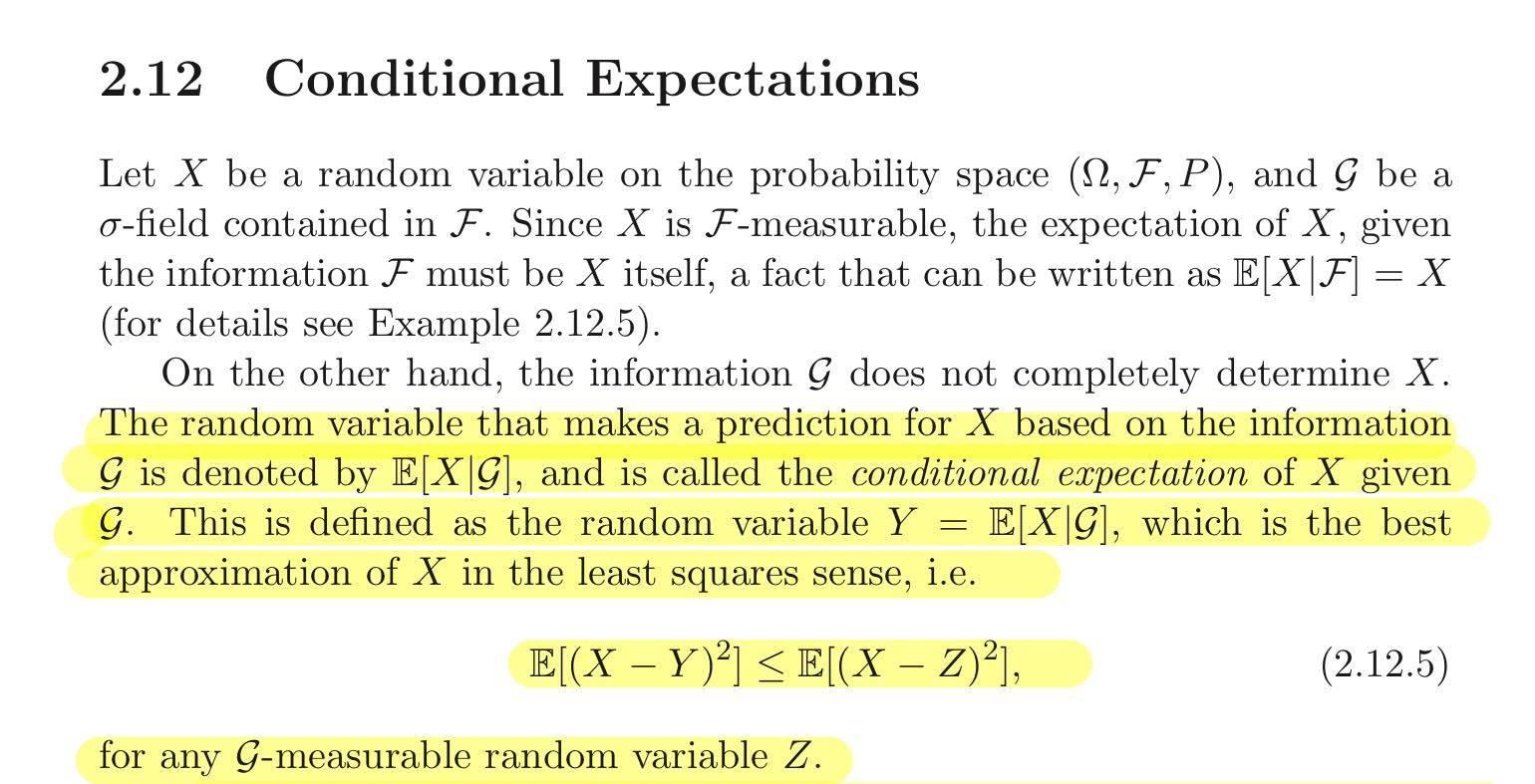 Solved 2.12 Conditional Expectations Let X be a random | Chegg.com