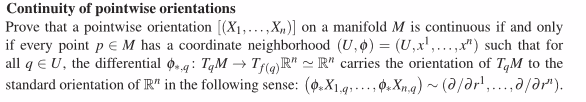 Solved Continuity of pointwise orientations Prove that a | Chegg.com