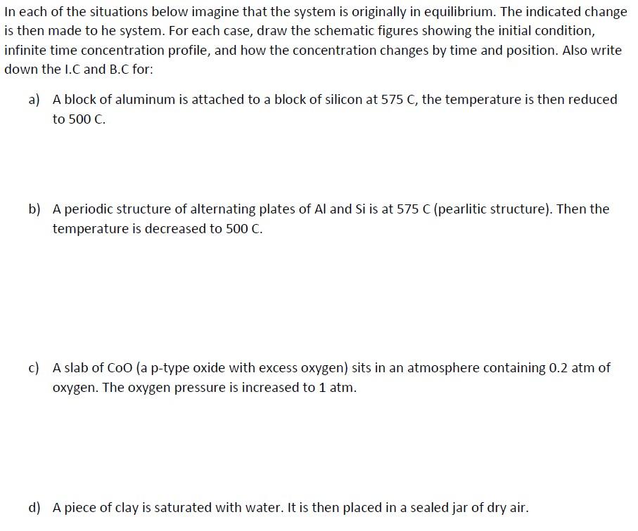 Solved In each of the situations below imagine that the | Chegg.com
