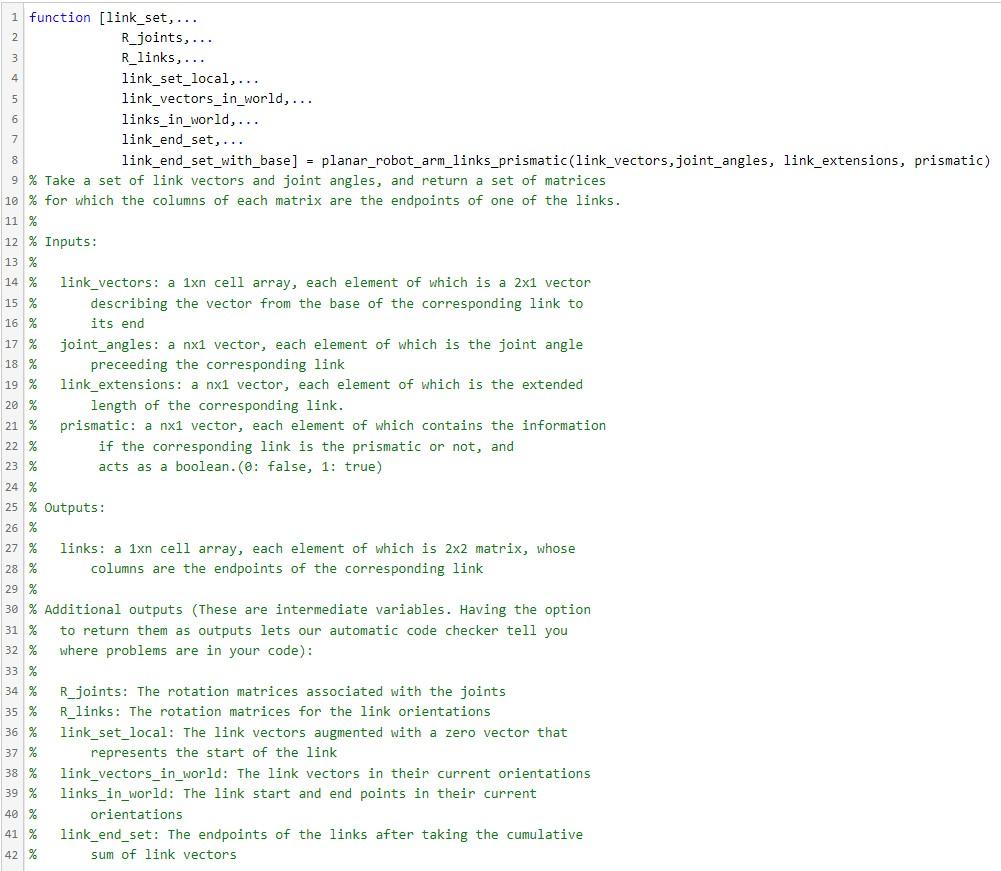 Use the function you created above to build planar | Chegg.com