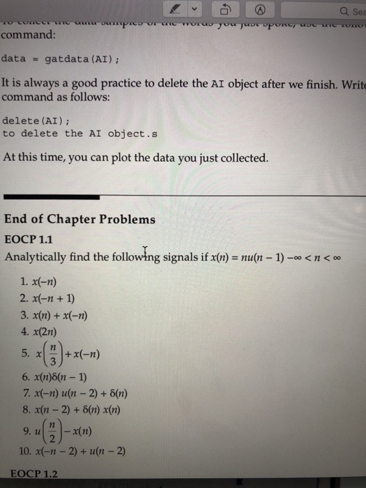 Solved command data = gatdata (AI); It is always a good | Chegg.com