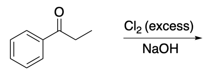 Solved Cl2 HCI O Cl2 (excess) NaOH O Br2 (excess) NaOH | Chegg.com