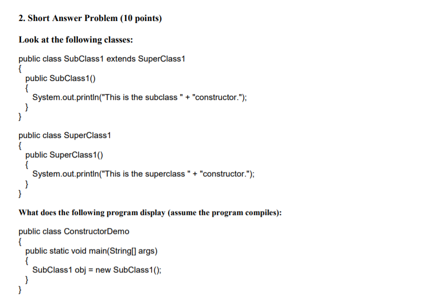 Solved 1. (50 points, 25 each for parts A and B) Joe's | Chegg.com