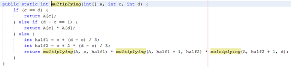 Solved Can you help me calculate the complexity of the | Chegg.com