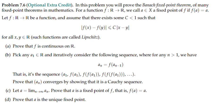 Solved Problem 7.6 (Optional Extra Credit). In this problem | Chegg.com
