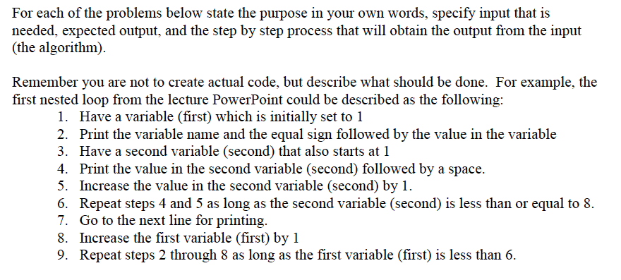 Solved Problem 2: Create a process that count how many | Chegg.com