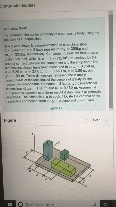 Solved Composite Bodies Learning Goal: To determine the | Chegg.com