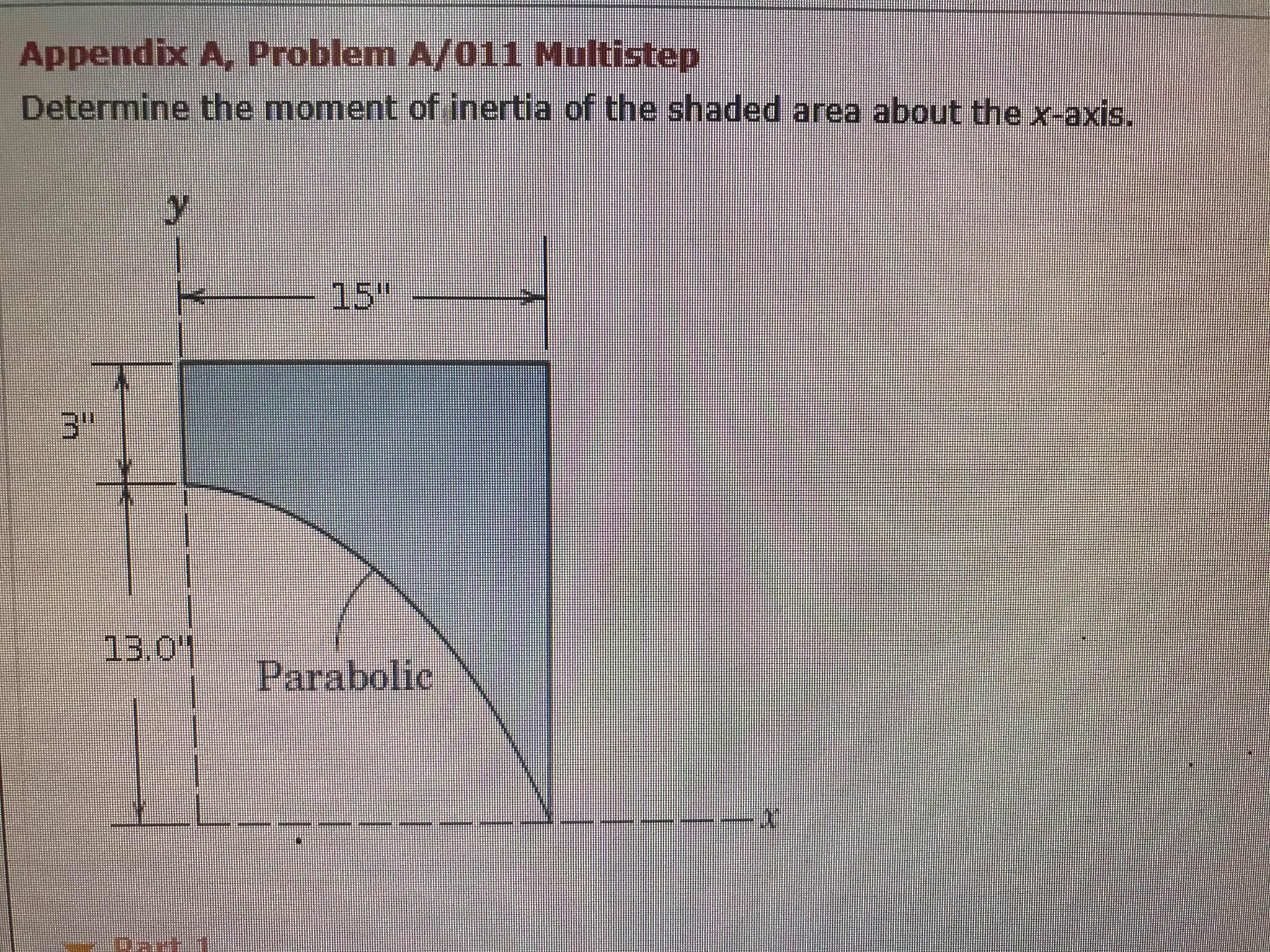 Solved Appendix A, Problem A/011 Multistep Determine the | Chegg.com