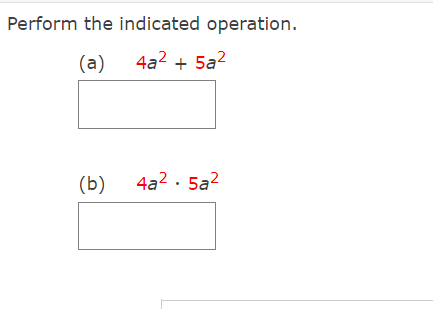 Solved Perform the indicated | Chegg.com