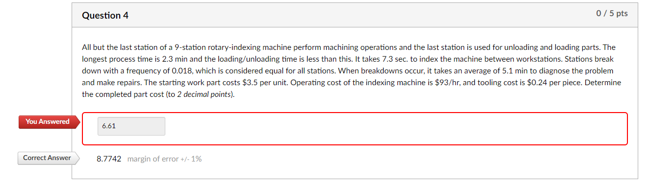 Solved All but the last station of a 9-station | Chegg.com