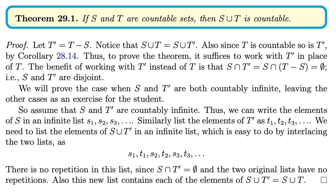 Solved Exercise 29.1. Finish the proof of Theorem 29.1. | Chegg.com