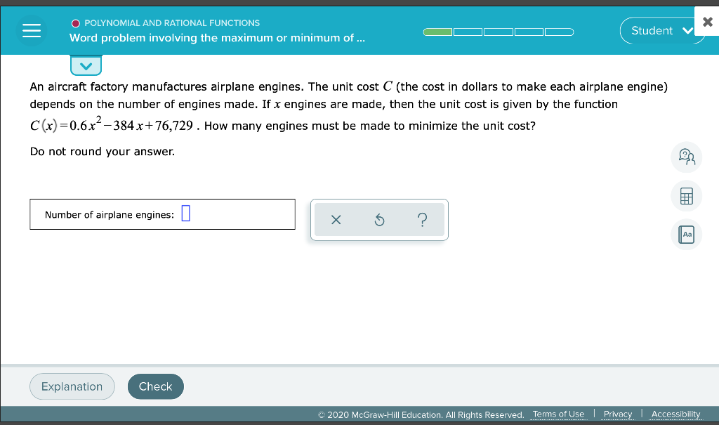 Solved O POLYNOMIAL AND RATIONAL FUNCTIONS Word problem | Chegg.com
