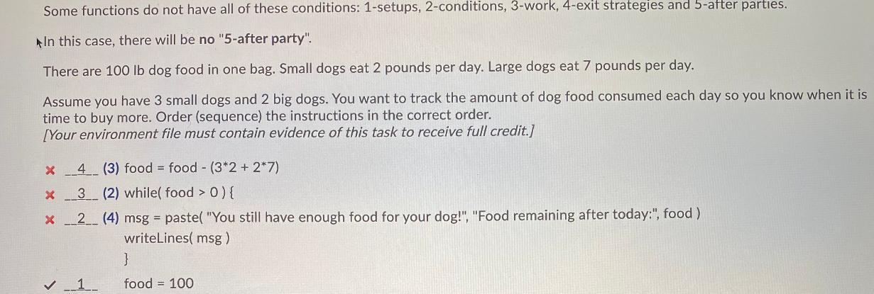 Solved Some functions do not have all of these conditions: | Chegg.com
