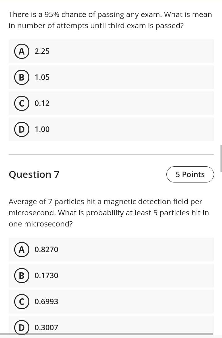 solved-there-is-a-95-chance-of-passing-any-exam-what-is-chegg