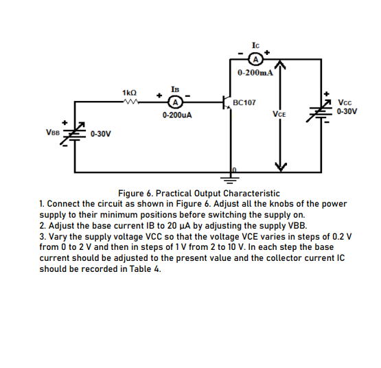 Solved Lab 05 Charecteristics of BJT Transistor • Objectives | Chegg.com