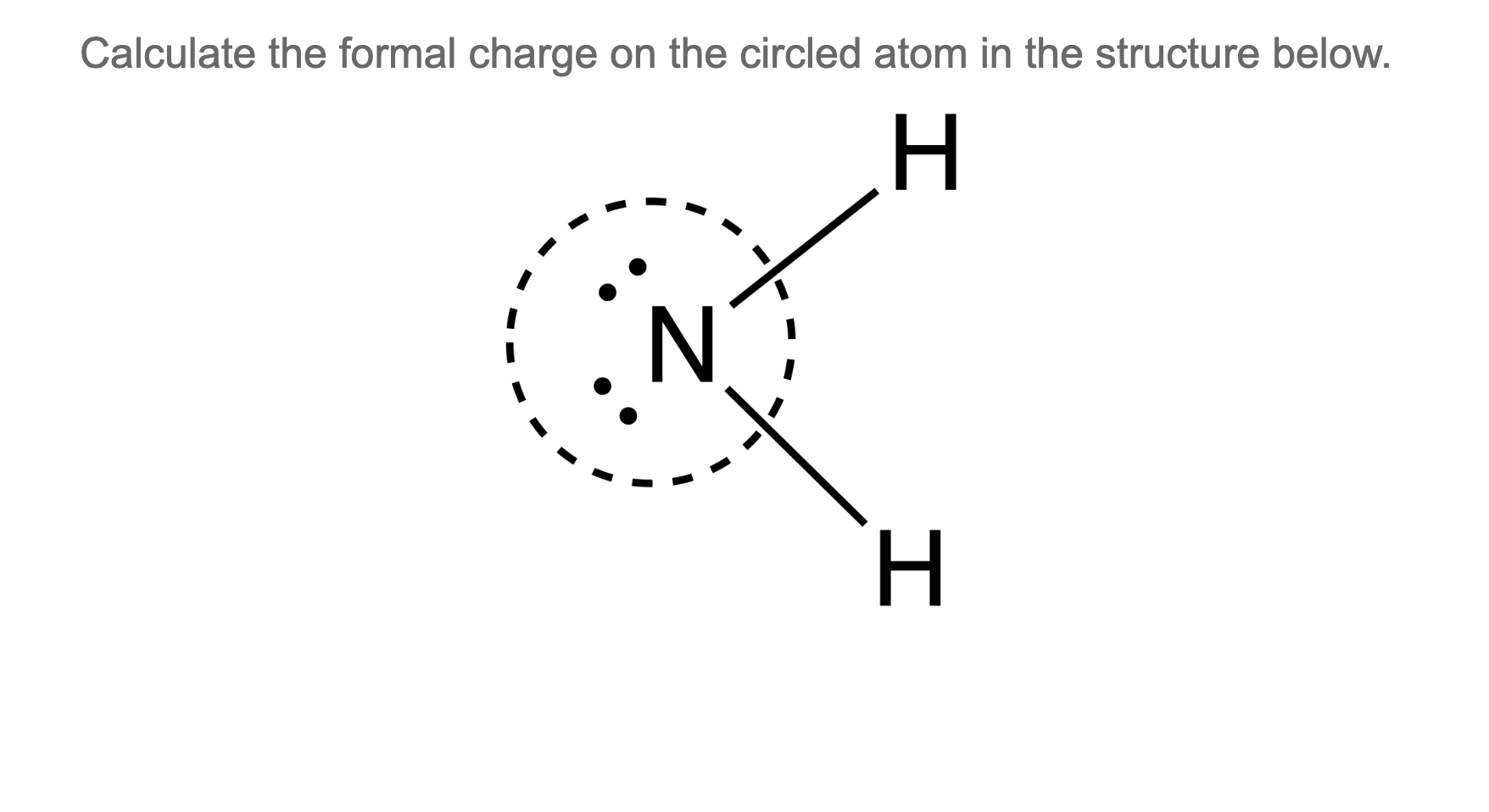 Solved Calculate the formal charge on the circled atom in | Chegg.com