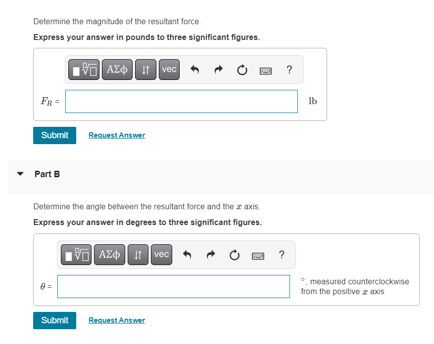Solved Replace The Force System Acting On The Frame By An