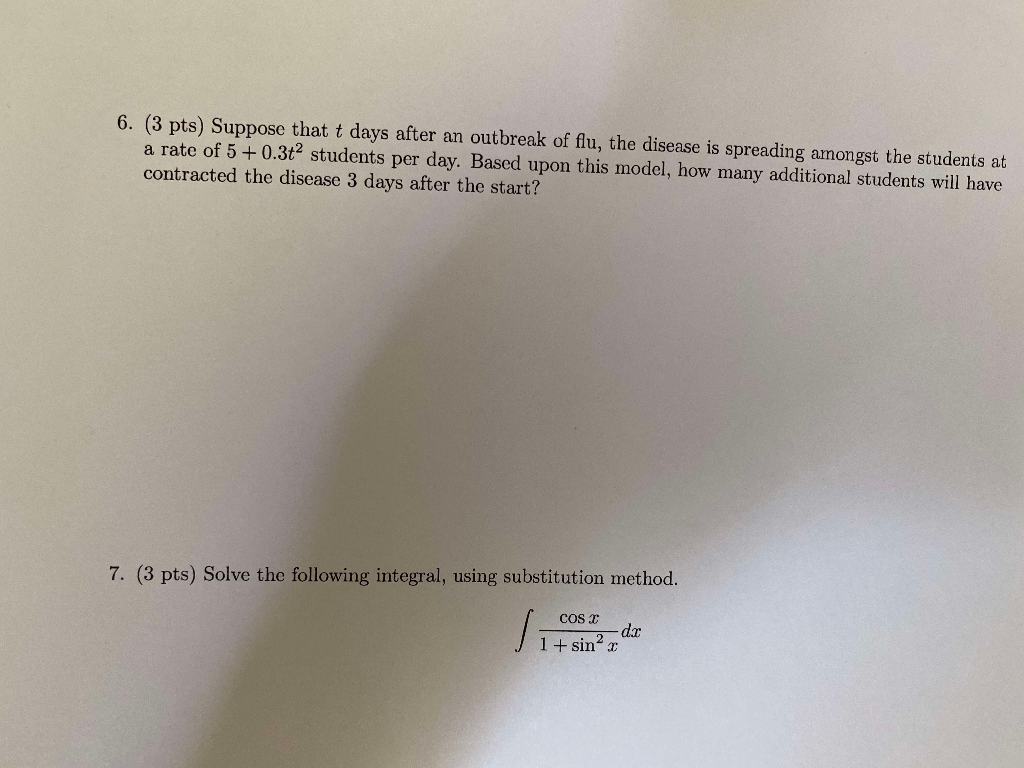 Solved 5. (2 pts) Solve the following, using geometry. Draw | Chegg.com