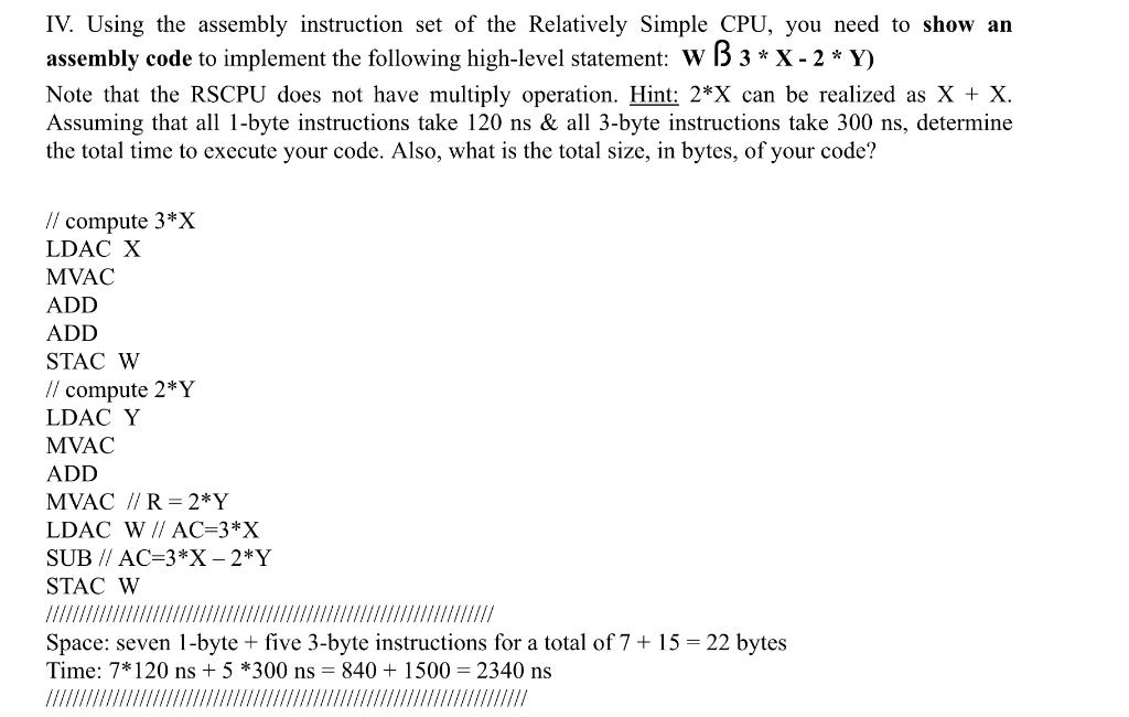 Solved The the problem above is an example of how to solve | Chegg.com