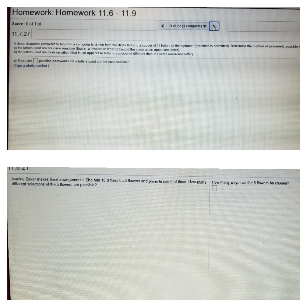 Solved Homework Homework 11 6 11 9 Score 0 Of 1 Pt 9